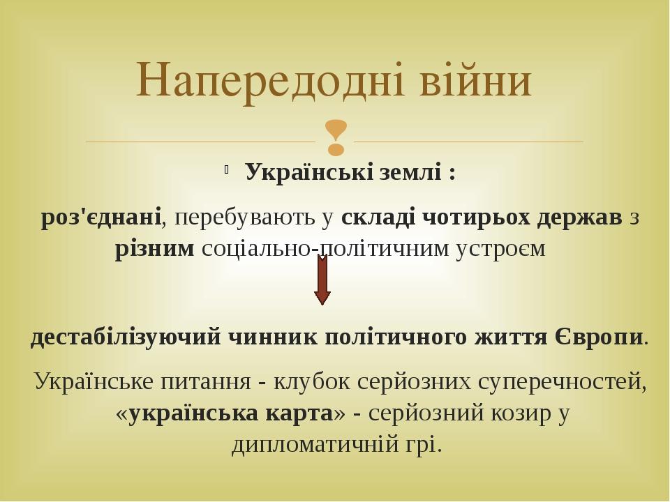 «Українське питання у міжнародній політиці напередодні Другої світової