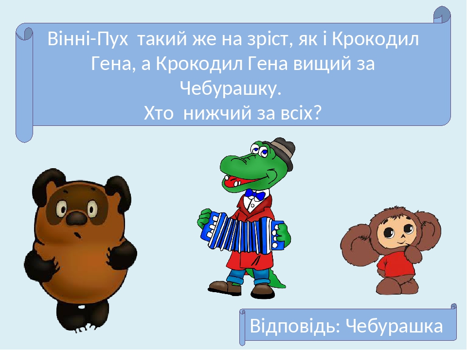 Задачі з логічним навантаженням 1 2 клас