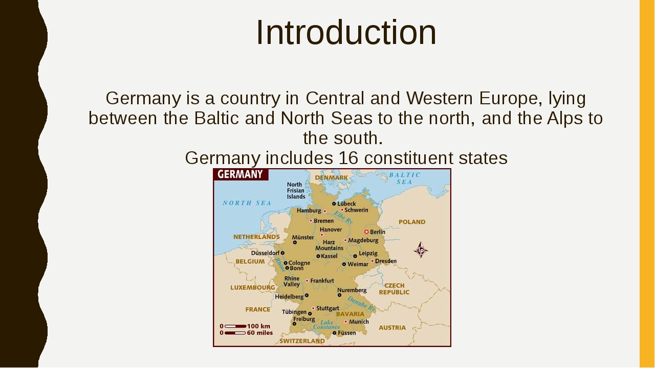 Презентація для уроку на тему: "Germany. Geographical location.Economy ...