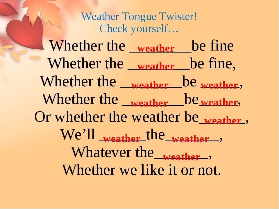 Презентація, "Яка сьогодні погода" 4 клас, англ. мова