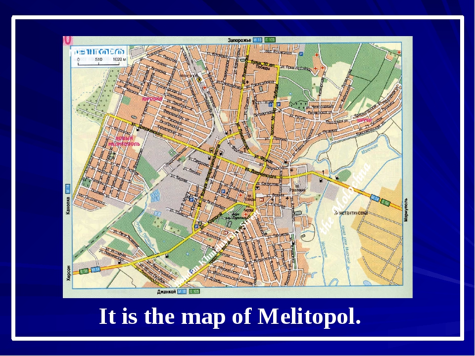 Презентація з англійської мови "Getting around the town"