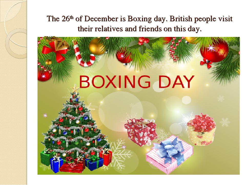 Презентація «Christmas in Great Britain” для 5 класу