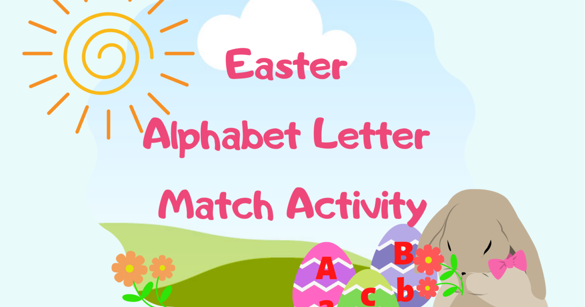 Гра “Easter Alphabet Letter Match Activity” | Інтерактивні матеріали ...