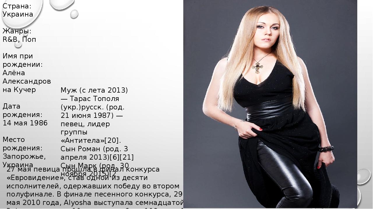 Презентація Відомі українські співаки та співачки Презентація