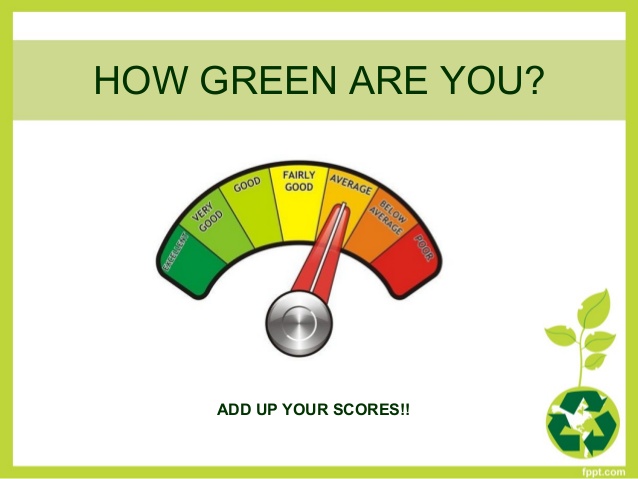 How green are you - Quiz
