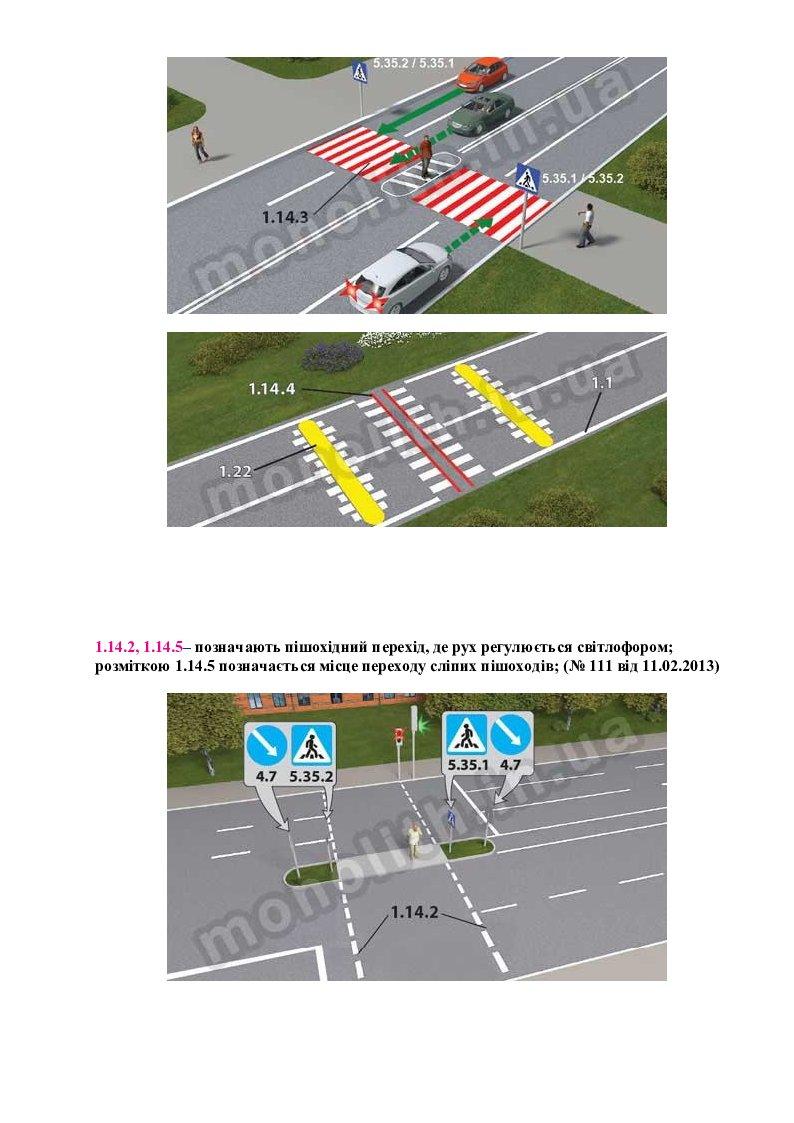 План конспект уроку з предмету Правила дорожнього руху на тему